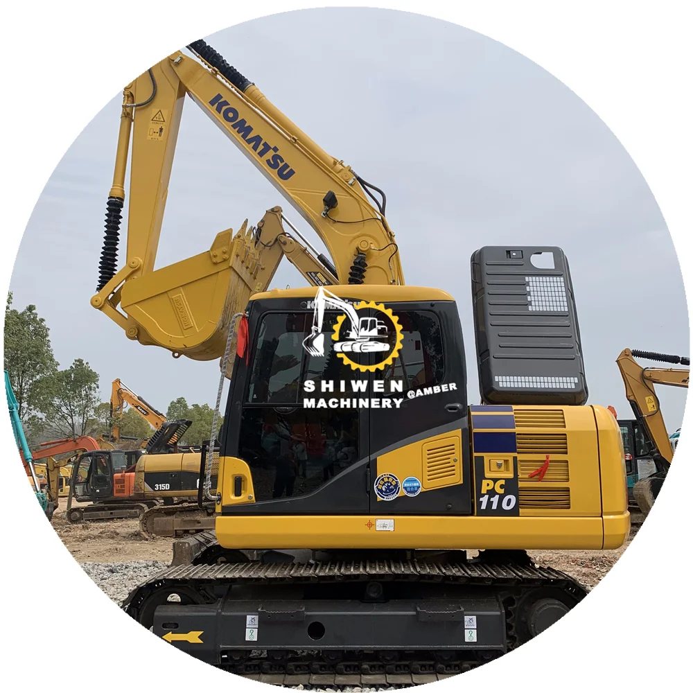 Top Select 11 Ton Used Excavators Komatsu Pc110 With Hammer Line,Pc110 ...