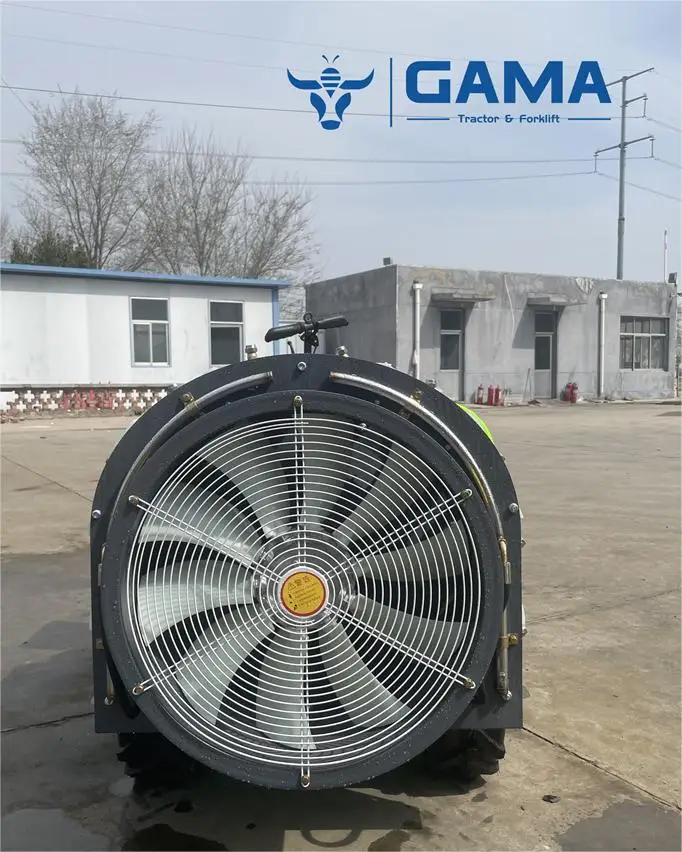 200l Three Wheeled Diesel Self-propelled Air Blast Sprayer Orchard ...