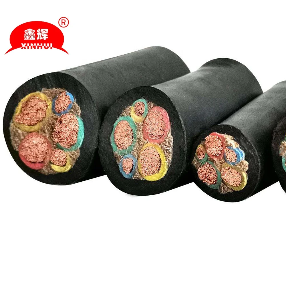 High Quality 2/0 25mm 35mm 50mm 70mm 95mm Copper Electrical Rubber ...