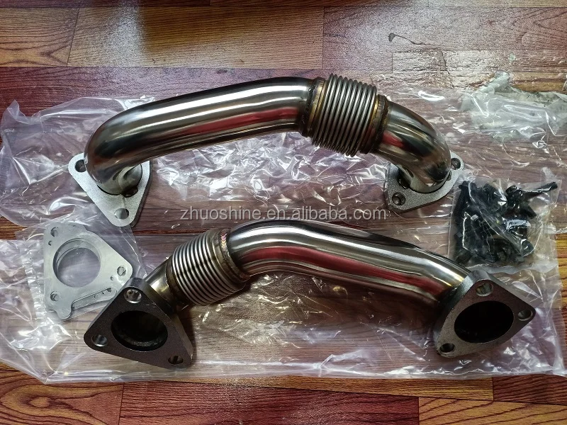 Up Pipes For 01-16 Heavy Duty Chevy/gmc Lb7 Lly Lbz Lmm Lml Duramax 6 ...
