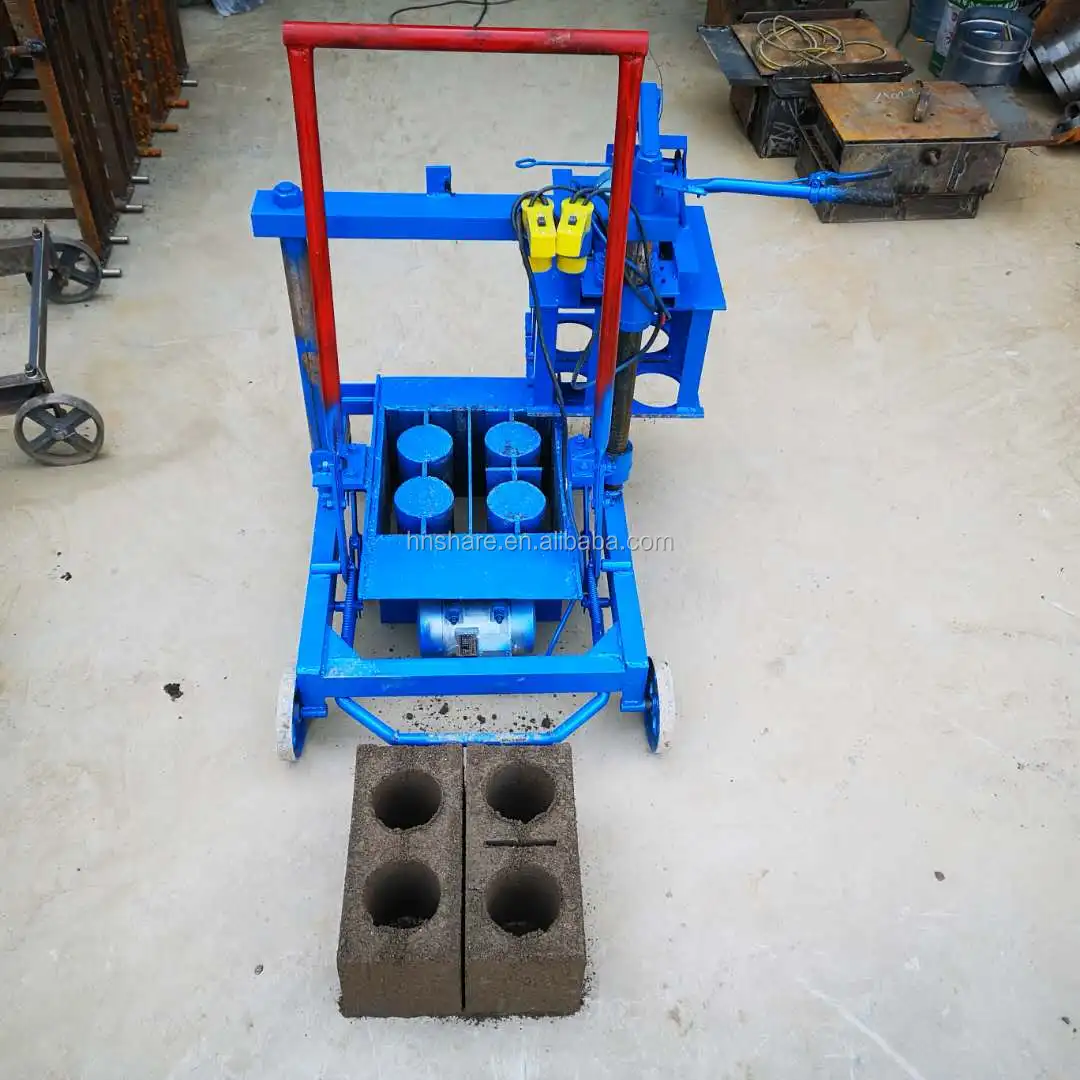 Mobile Manual Brick Block Making Machines - Buy Mobile Brick Making ...
