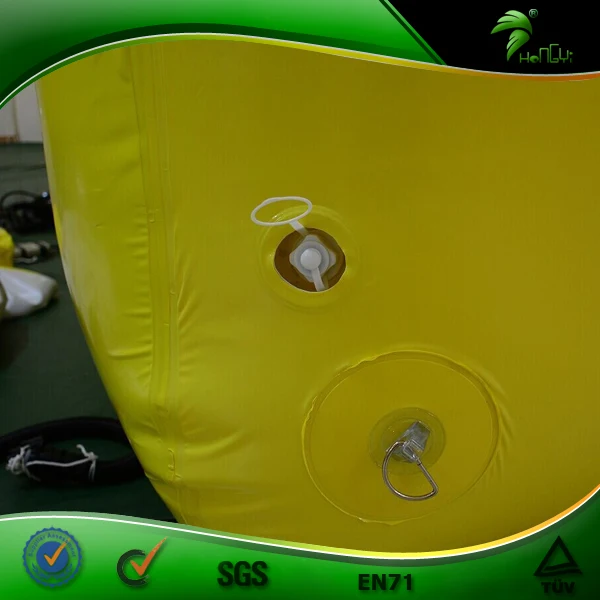 Red Inflatable Cube Shaped Buoy,Inflatable Water Mark,Swimming Pool ...