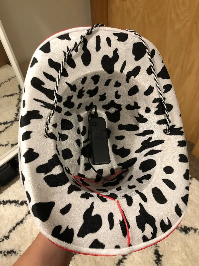 Custom Neon Cowboy Hats - Perfect for Rave Party Outfit