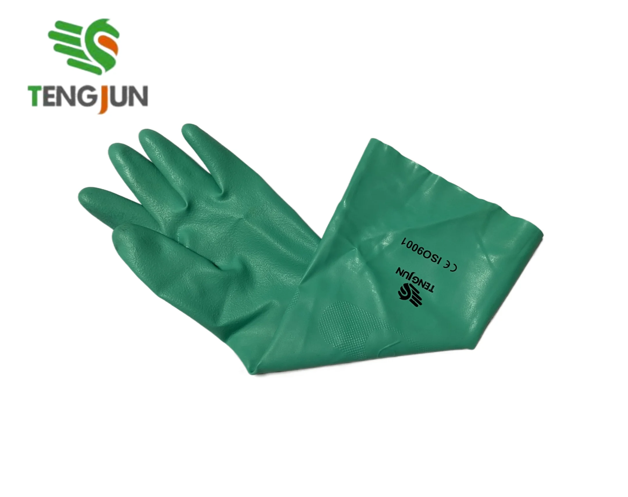Best-selling Long Reusable Chemical Resistant Green Nitrile Industrial ...