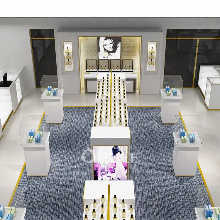 High End Fragrance Store Interior Design - OUYEE Perfume Shop Furniture