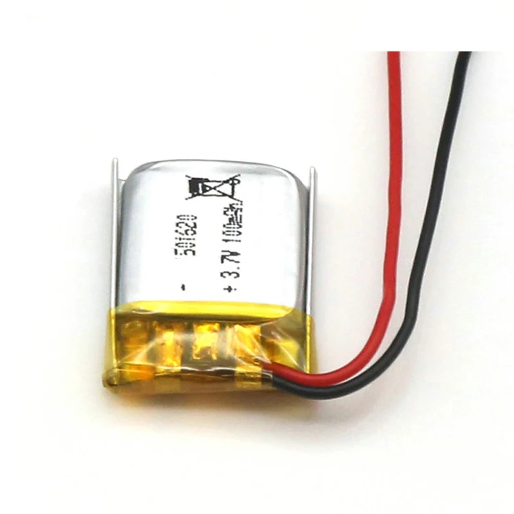 7.4v Li-ion Battery Pack Dc Lp402025 120mah 3.7v 7.4v Li-ion Battery ...