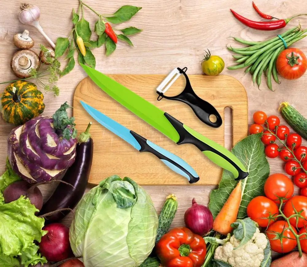 6pcs Dexterity Swiss Line Non Stick Knives Kitchen Stainless Steel ...