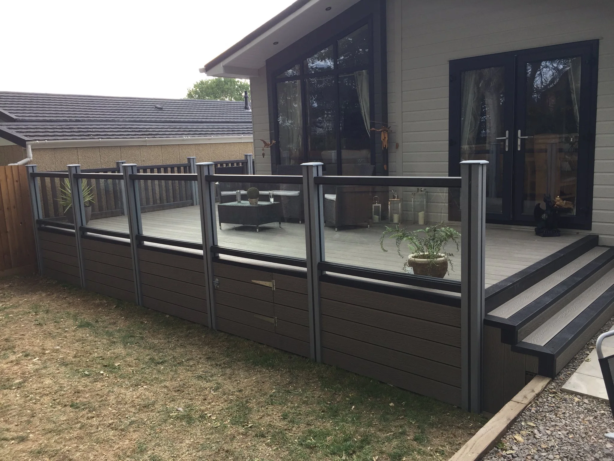 Outdoor Home And Garden Veranda Patio Landscaping Easy Installation ...