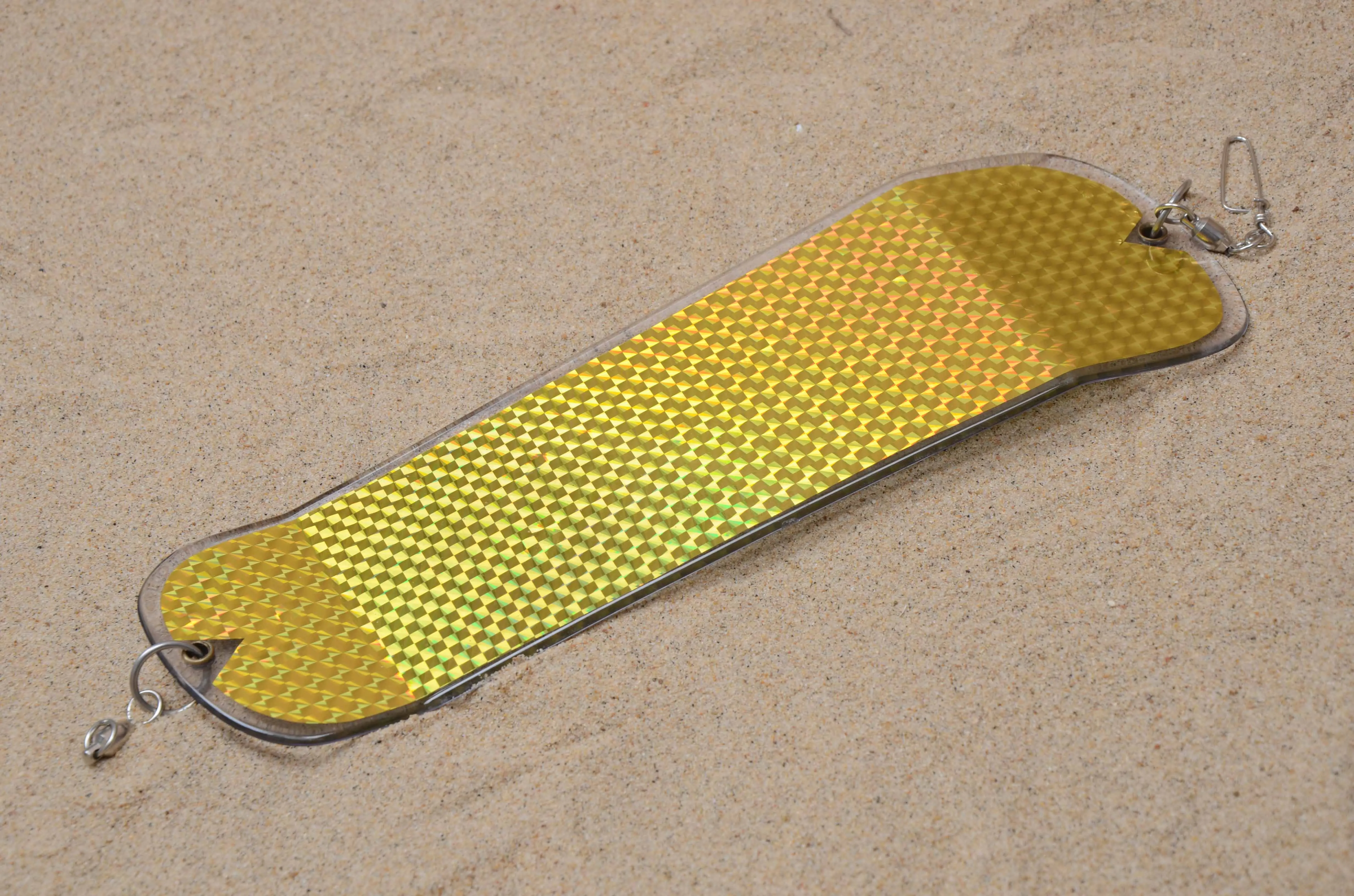 SUREFISH Plastic UV Coating Fishing Tackle Flasher - 8"