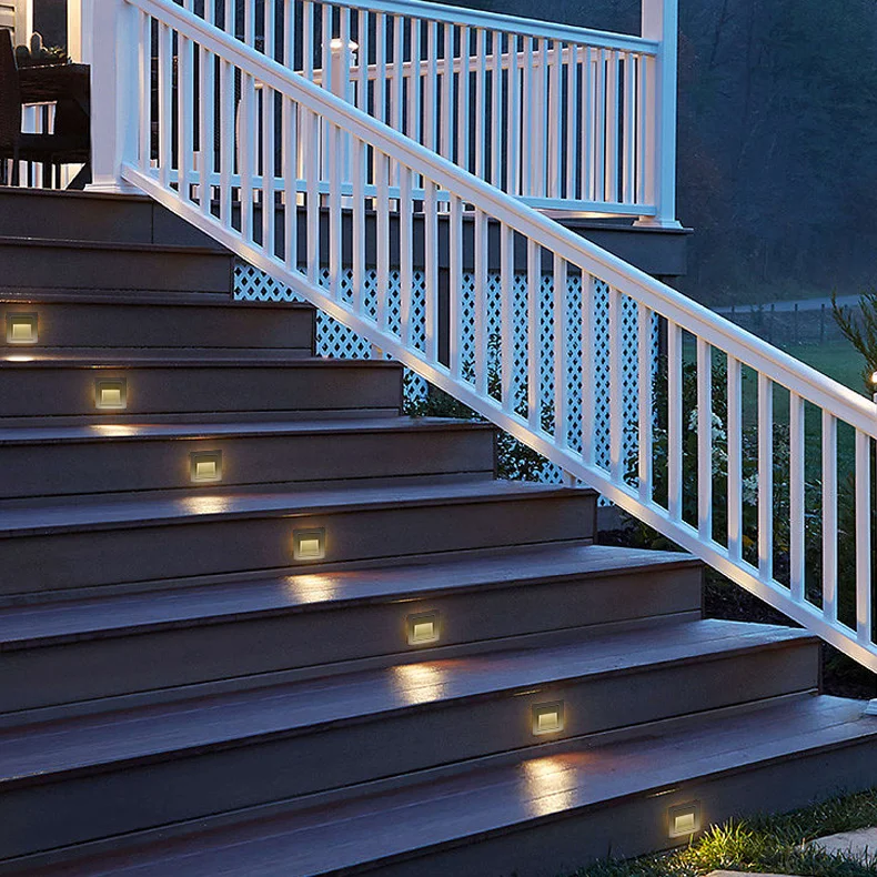 3w Indoor Led Step Light Stair Light Wall Embedded Outdoor Waterproof ...