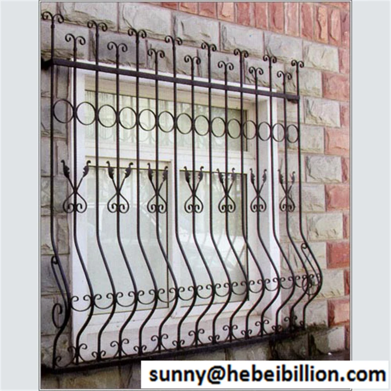 Iron Safety Windows for Wrought Iron Fencing - Durable & Stylish