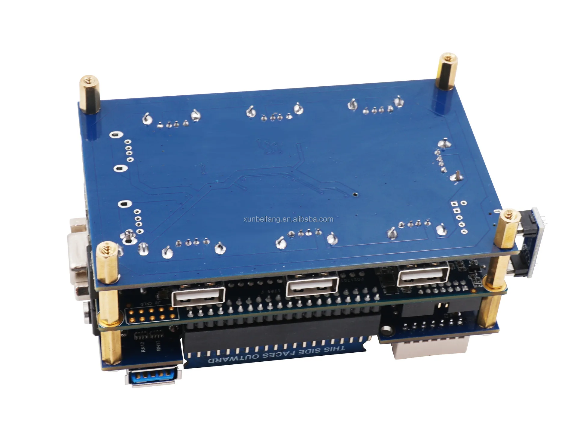 Manual Welding Usb Hub V2.1 Extender Board For Mister Fpga Io Board Set Accessories For Terasic ...