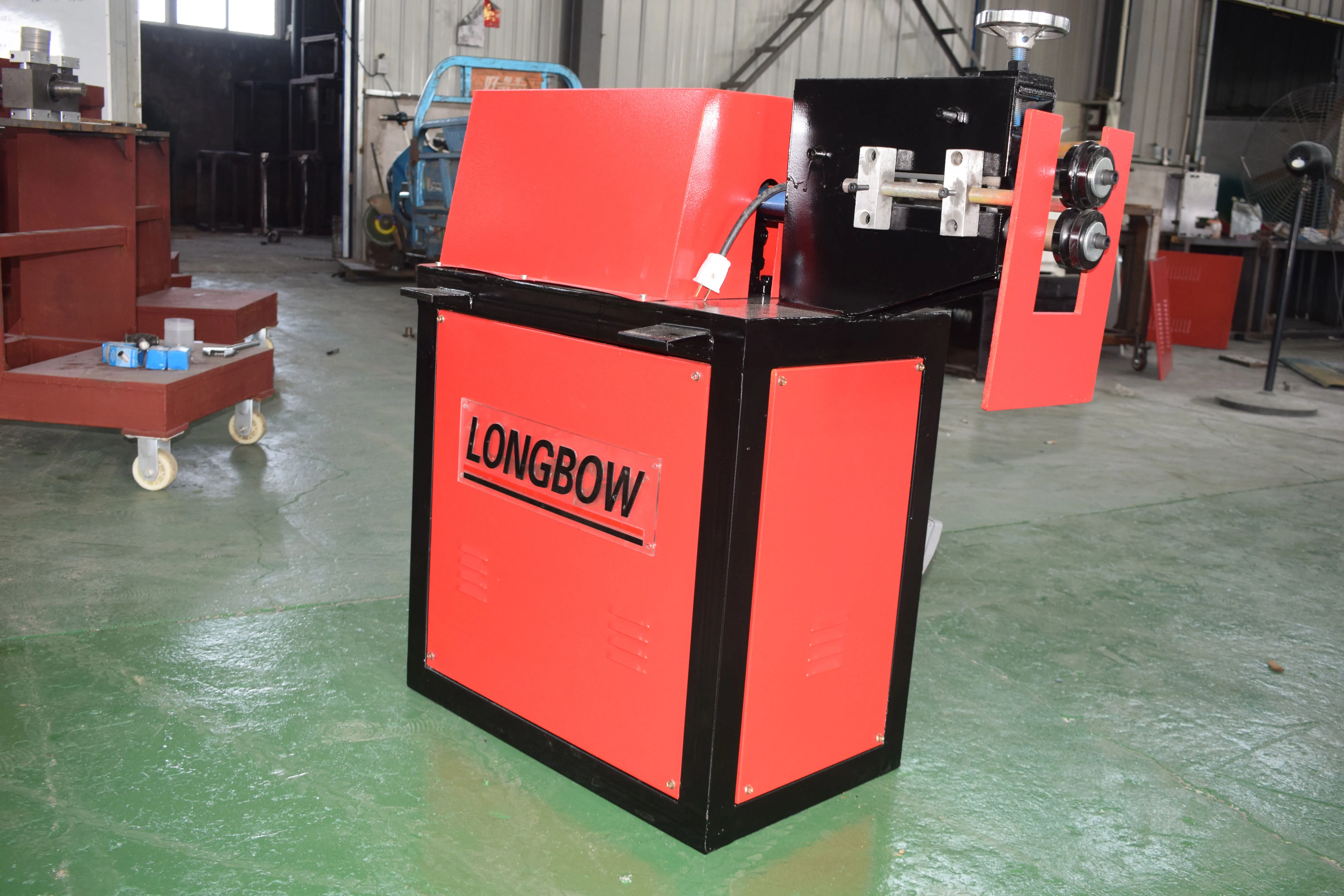Metal Sheet Round Duct Grooving Machine - LONGBOW LH-15