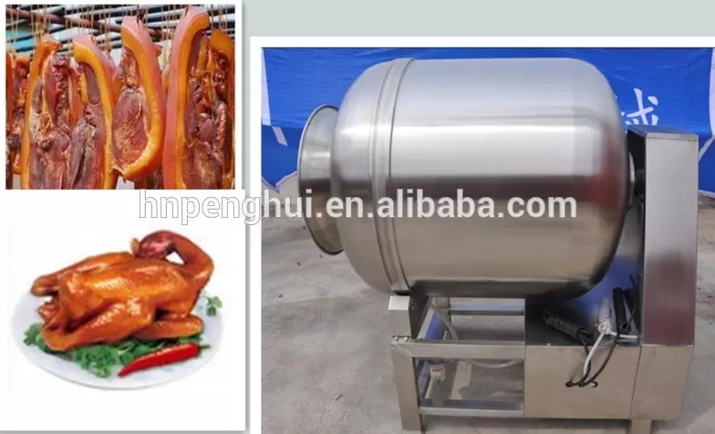 Small Vacuum Tumbler Meat Marinator Chicken and Pork Tumbler Machine ...