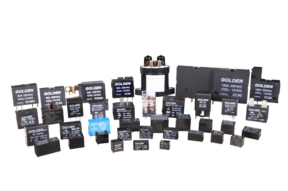 Golden Relay GI-1A-12DH 10A 12VDC SPDT Electromagnetic Relay for Energy ...