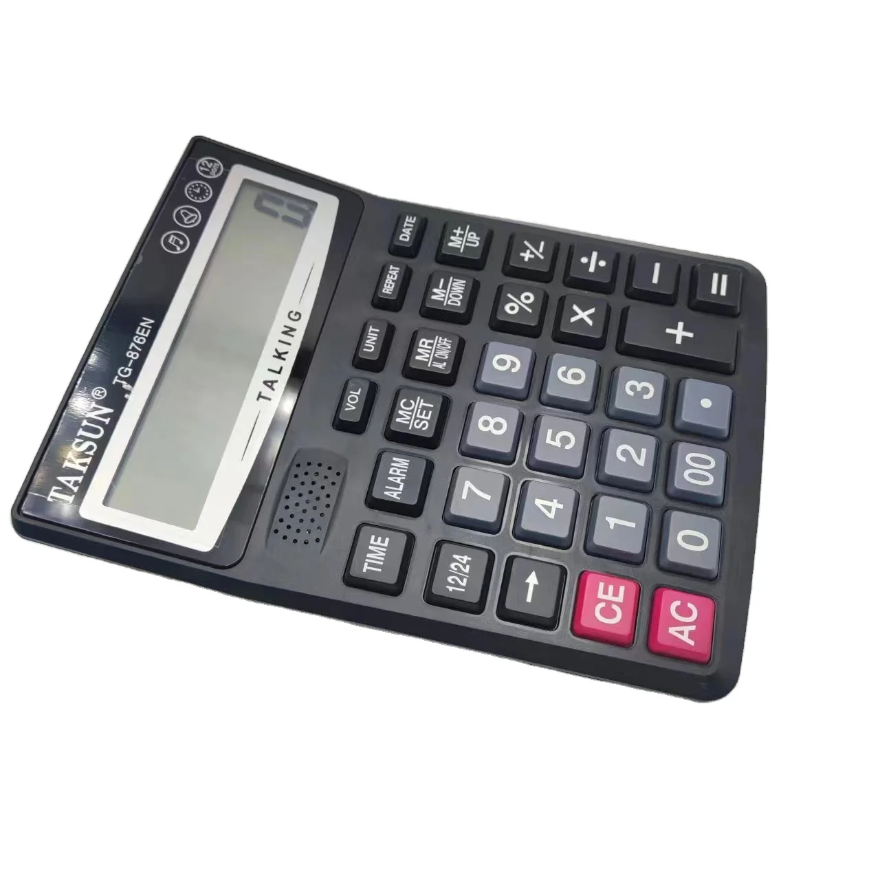 12-digit Talking Desktop Calculator Standard Function For Office - Buy ...