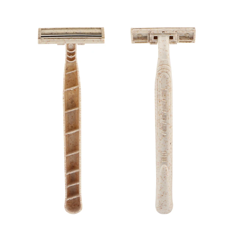 Nature Pure Natural Wheat Razor - Biodegradable & Disposable