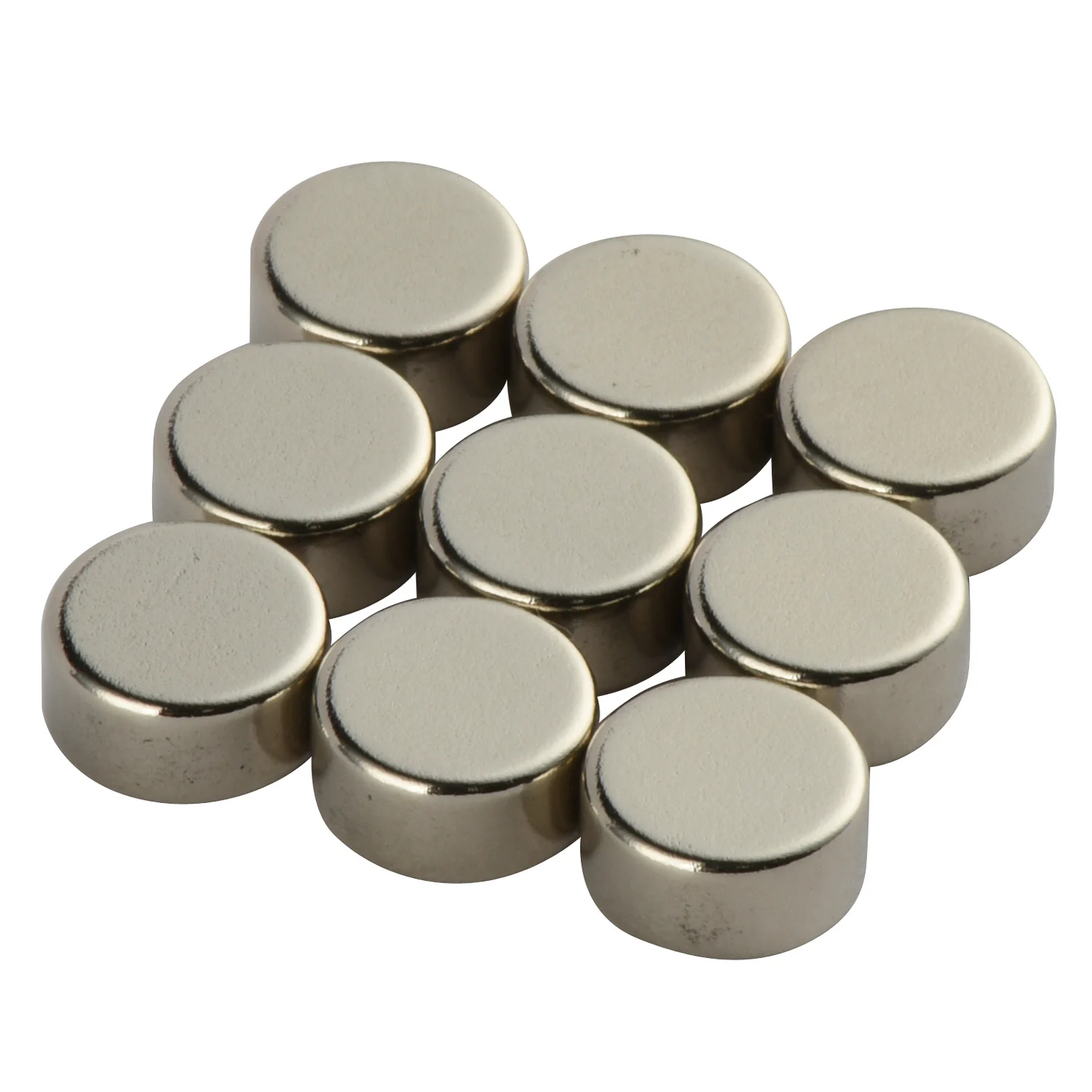 Free Stock Sample N52 Circle Round NdFeB Disc Magnets Permanent Magnet ...