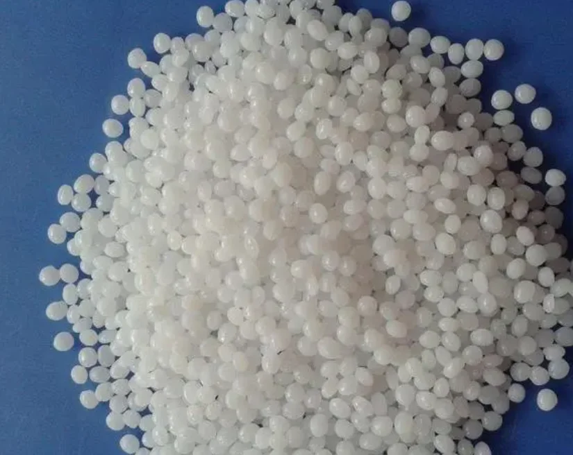 Milky Color Plastic Bearing Zipper Pom Raw Material Granule Particles ...
