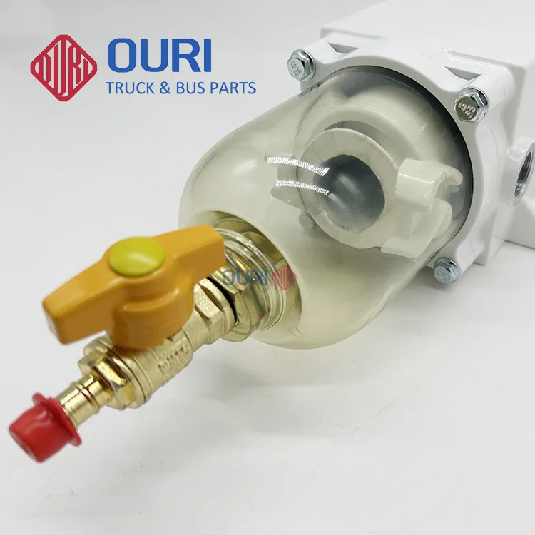 OURI Truck Spare Parts 81125016084 81125016075 Fuel Filter with Water ...
