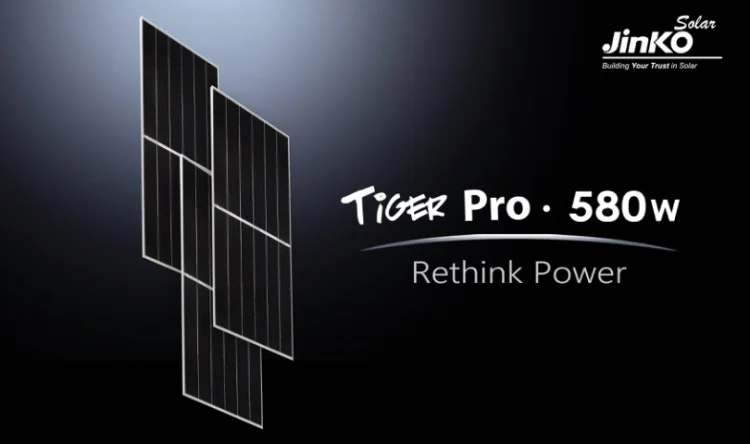 2021 Jinko Tiger Pro Jinko Solar Panel 580w 570w 560w Mono Solar Module ...