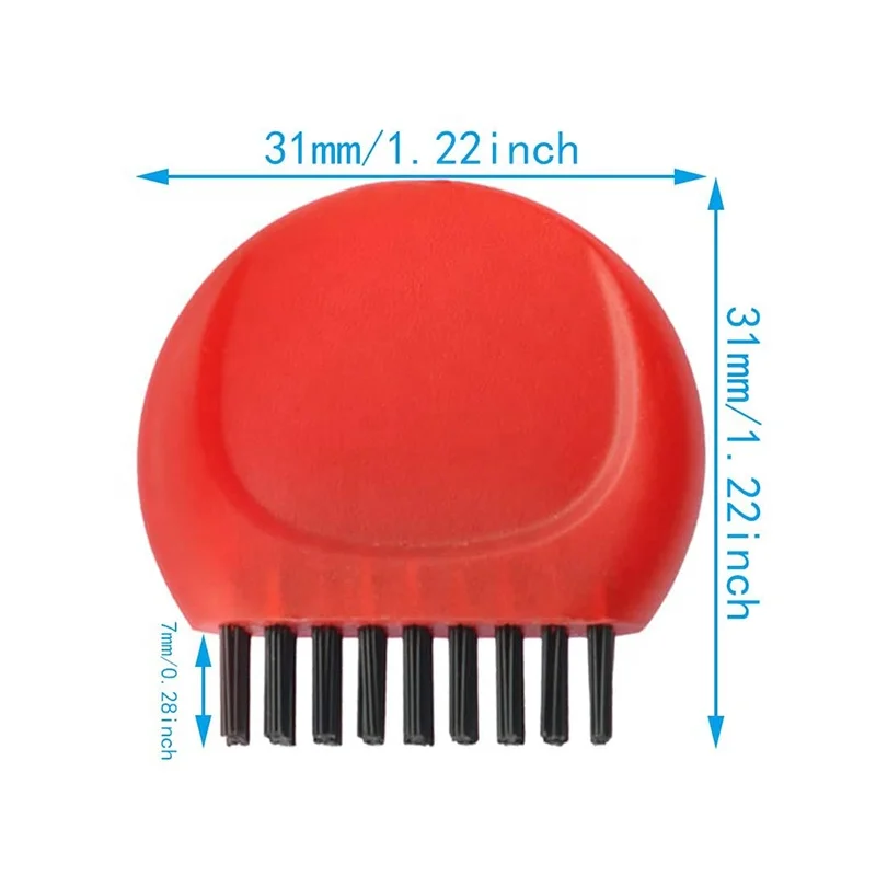 Pocket Mini Golf Club Brushes Plastic Golf Brush Cleaner Cleaning Tool ...