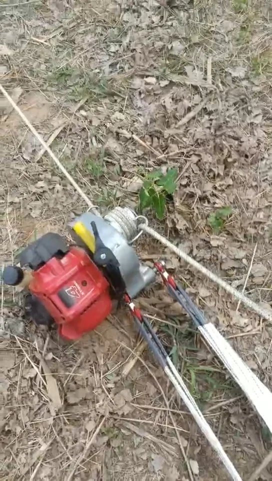 Light Weight Capstan Windlass Winch Gasoline Diesel Engine Driven Wire ...