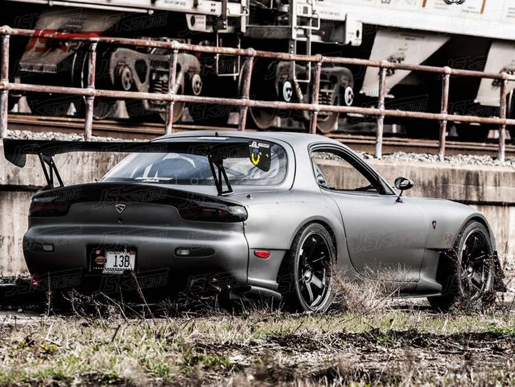 1993-1996 FEED GT STYLE CARBON FIBER SPOILER WING for MAZDA RX7 FD3S
