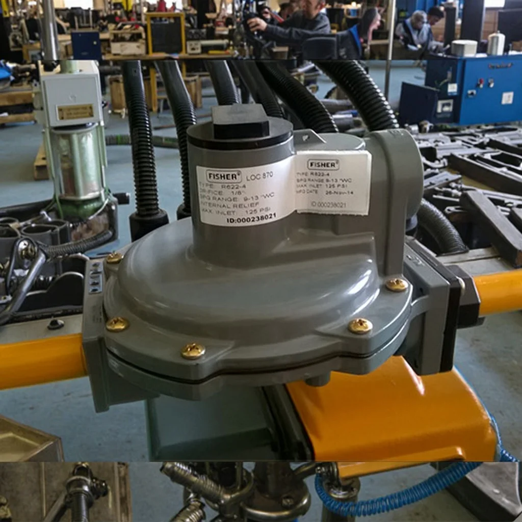 Emerson Fisher R622-4 LPG Gas Regulator - Adjustable & Reliable