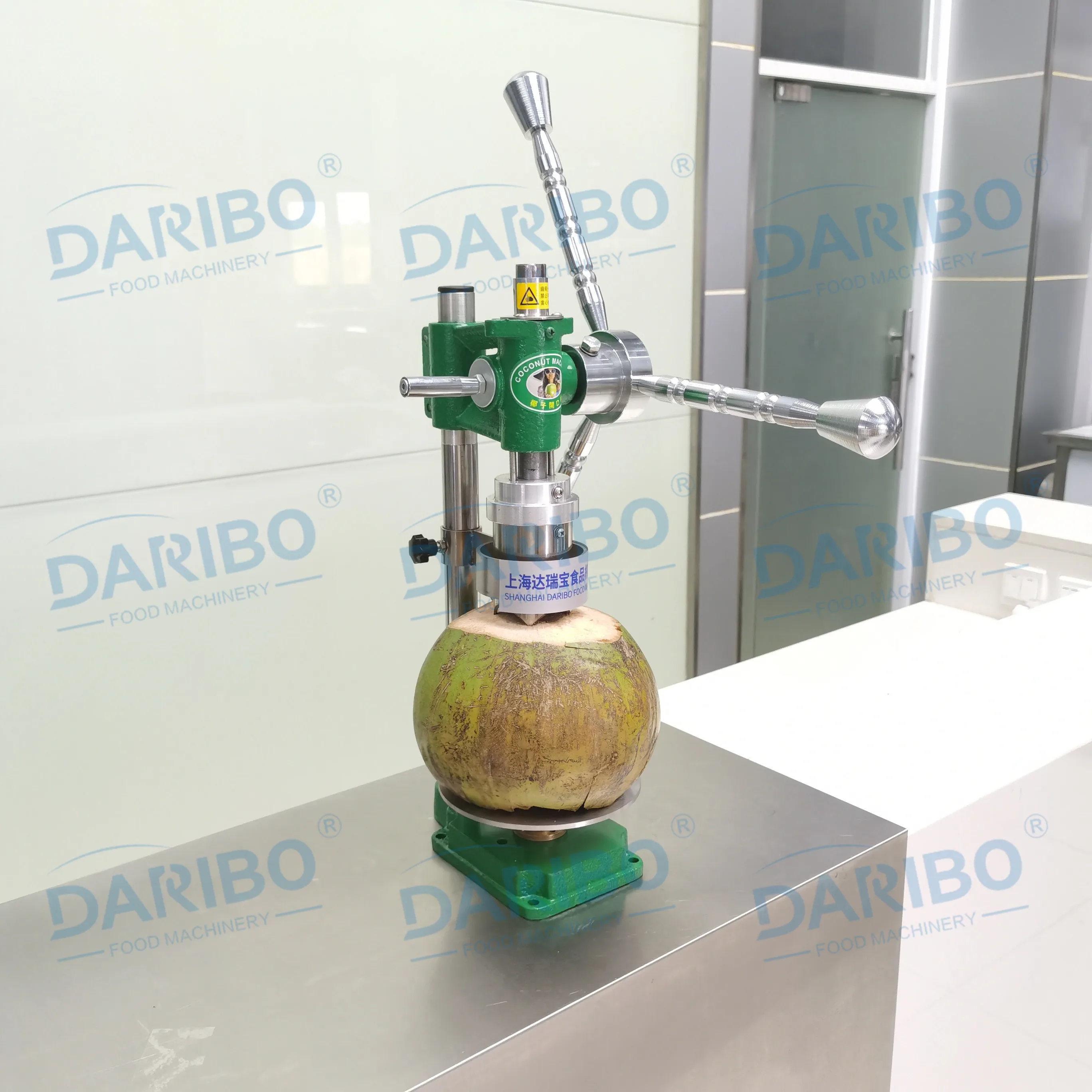 2020 Semi-automatic Green Coconut Drilling Machine Coconut Opener ...