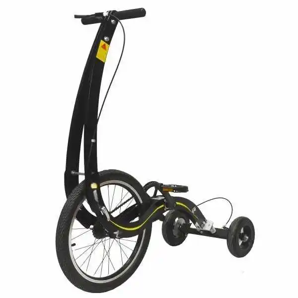 20 Inch Uniquely Designed Standing Bike Three-Wheeled Stand-Up Half ...