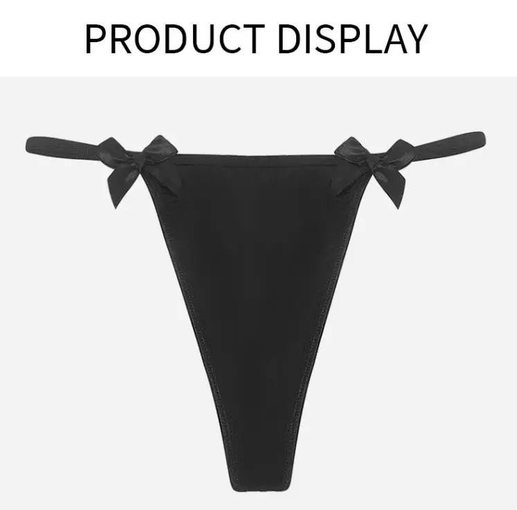 Custom Thong With Gold Chain Women G String Sexy Panties For Girls Women Thongs Low Rise Ladies