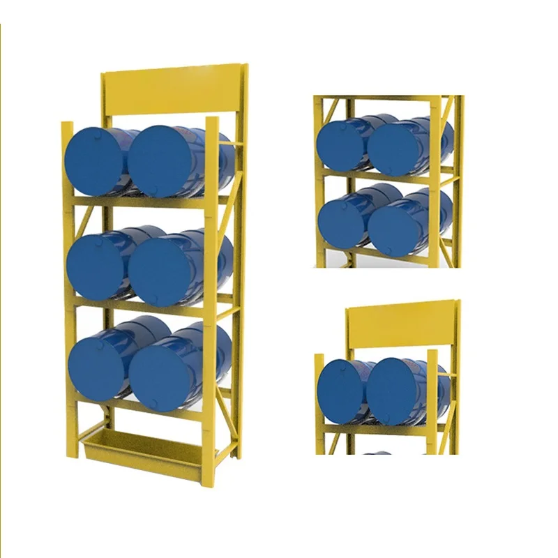 Customized Design Engine Stand Motor Oil Bottle Rack
