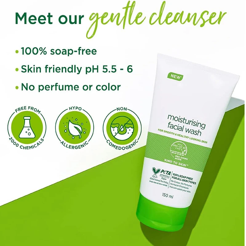Private Label Face Wash - Moisturizing & Deep Cleansing