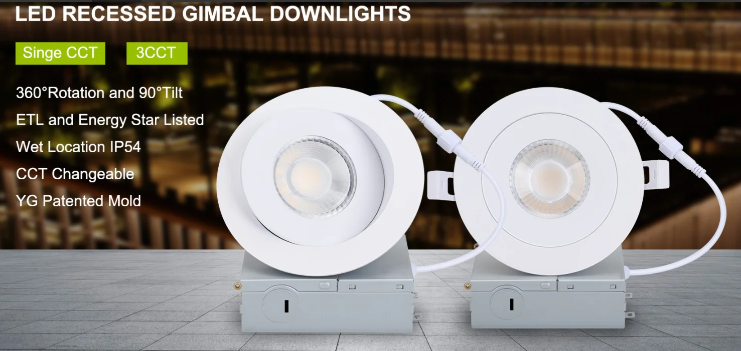 Cob Led Recessed Fixture Ceiling Downlight Lamp Bulb Gimbal Led Lights ...