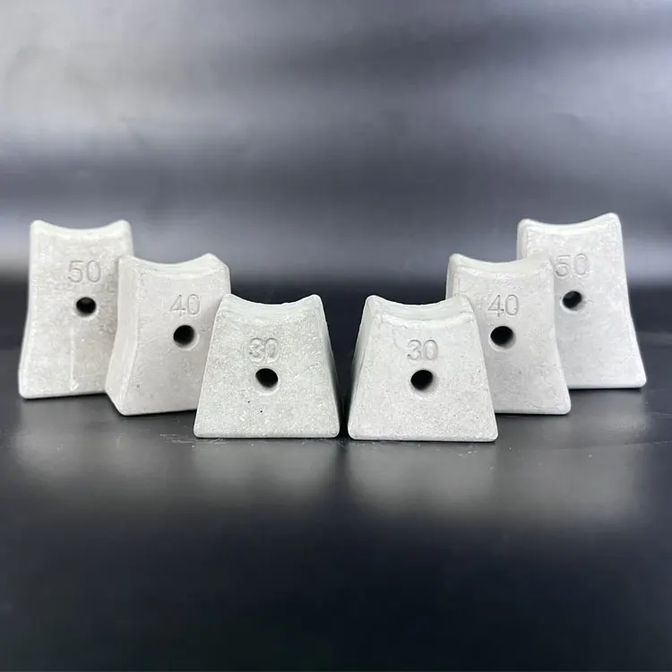 50mm High Strength Fiber Concrete Spacers for Reinforced Concrete ...