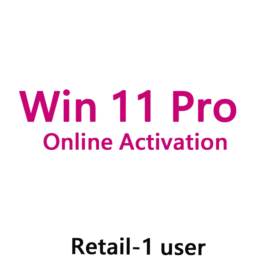 Win 11 Pro Key Retail 100% Online Activation Win 11 Professional Key ...