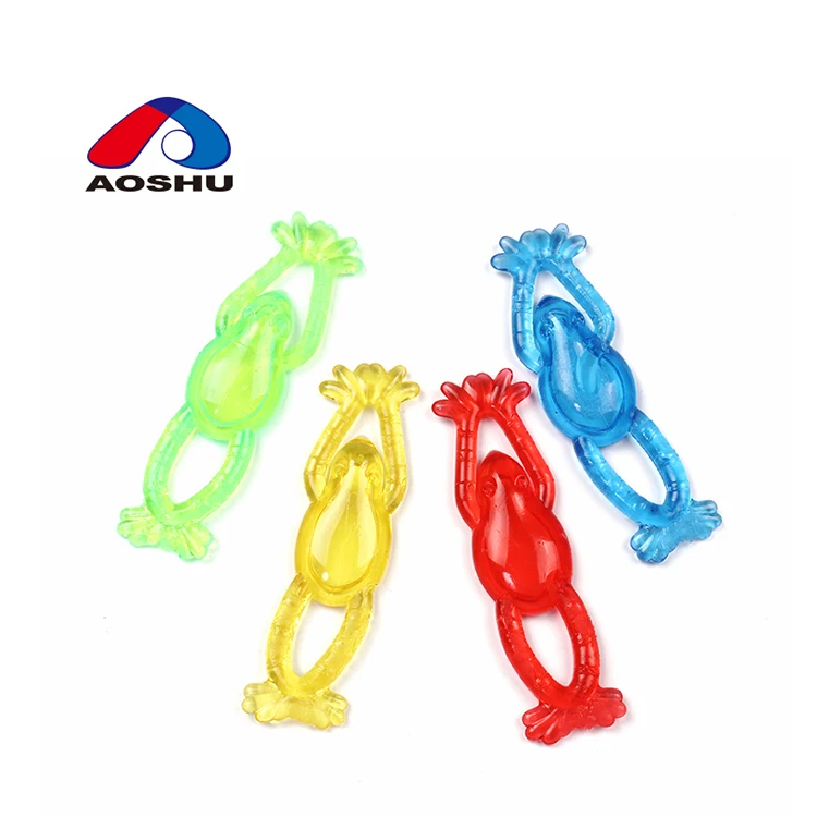 Assorted Colors Lovely Stretchable Flying Sticky Animals Toys With ...