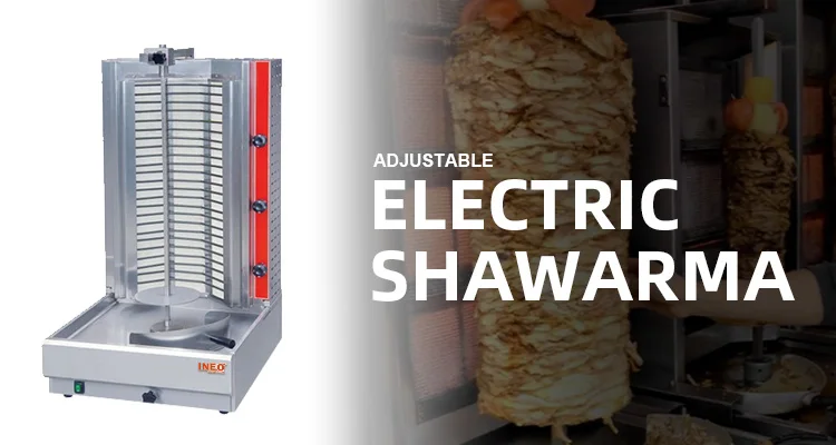 Electric Doner Kebab Grill Machine - Easy & Efficient