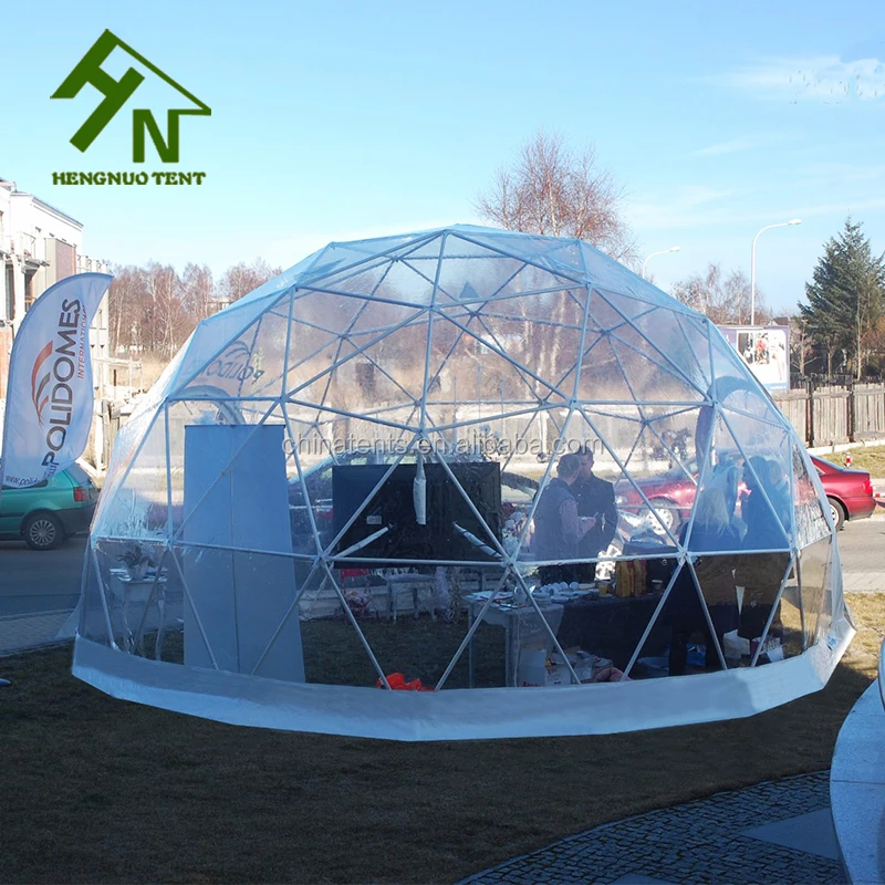 Metal Frame Waterproof Transparent Geodesic Igloo Tent In Any Size ...