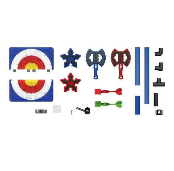 Wholesale Plastic Axe Throwing Target Game 18 Inch Dartboard Set ...