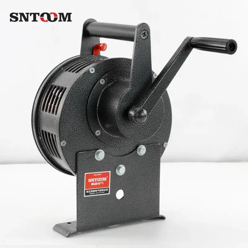 Stationary Mount Hand Crank Manual Operated Alarm Siren LK-120