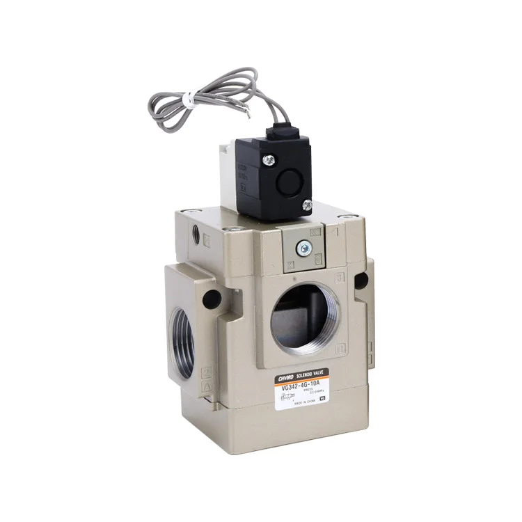 SMC Type Three Way Solenoid Valve VG342-04A for Air Control