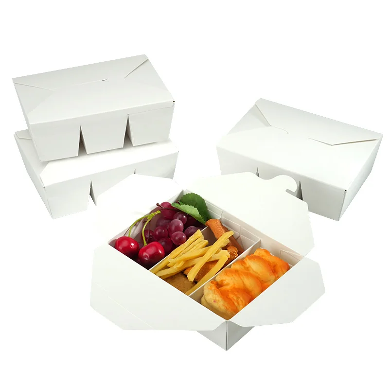 Custom Takeaway Eco Friendly Biodegradable Disposable 3 Compartment ...