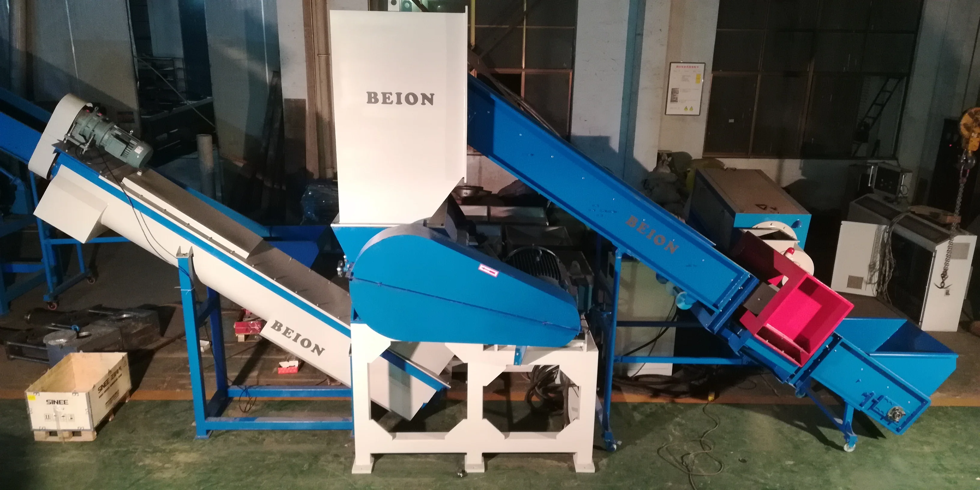 Beion High Capacity Woven Bag Big Bag Crusher Machine - Buy Bag Crusher ...
