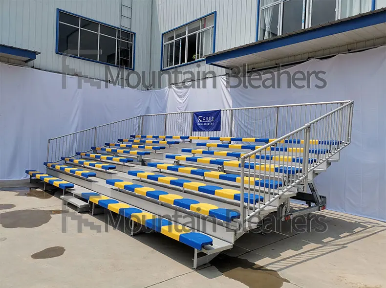 Telescopic Bleachers Professional Portable Mobile Grandstand ...