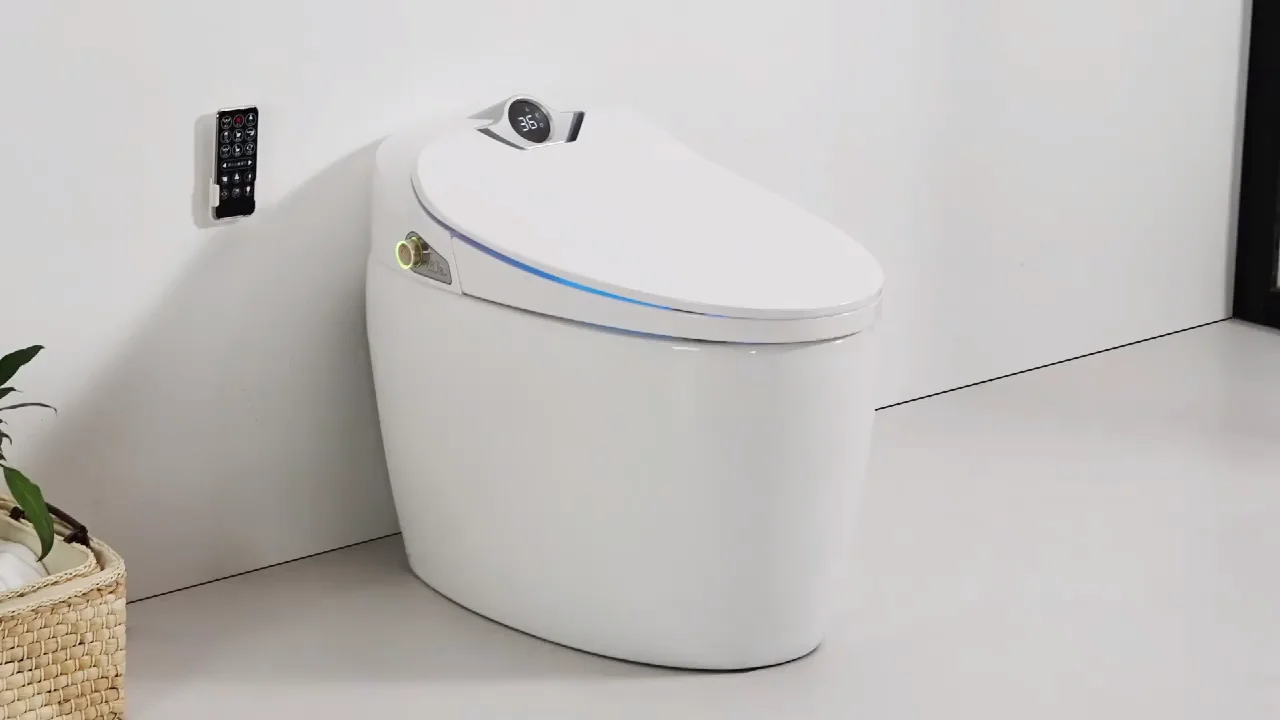 American High Quality Elongated Electric Bidet Toilet Bowl Commode Wc ...