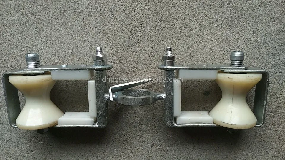 Double Pulley Fiber Optical Cable Replacement Stringing Cradle Blocks ...