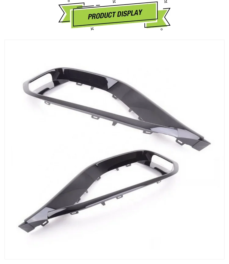 对于宝马 4 系列 F32 F33 F36 运动线前保险杠 Finisher Trim Pair Set 51117294839 ...