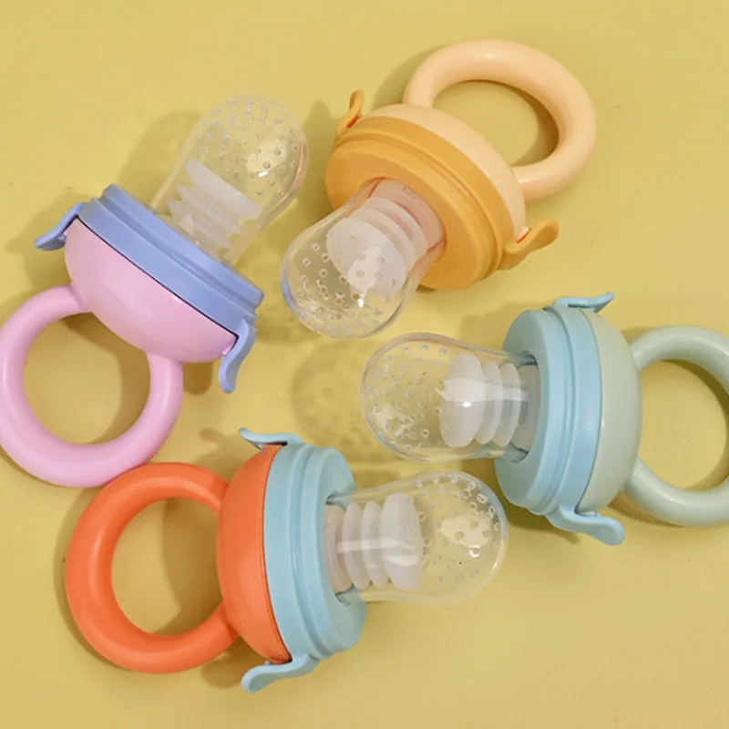 Food Biting Feeder Silicon Nipple Fresh Silicone Baby Fruit Feeder ...